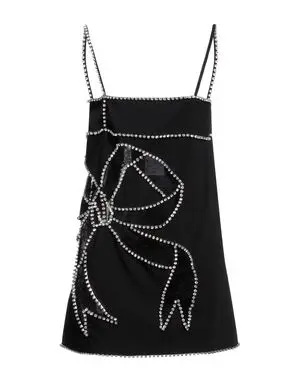 Dsquared2 Mini Dress With Appliqués, Crystals, And Lace Trims