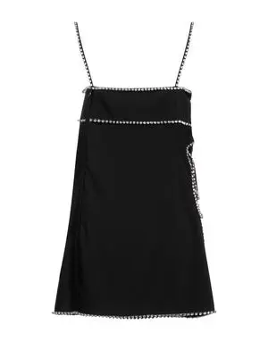 Dsquared2 Mini Dress With Appliqués, Crystals, And Lace Trims