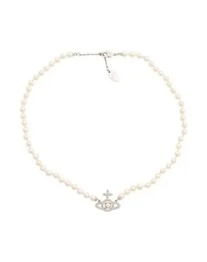 VIVIENNE WESTWOOD Brass Necklace - White