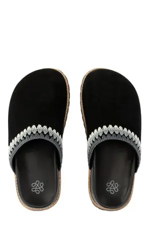 THE SAK Bolinas Lug Sole Clogs - Black Seminyak
