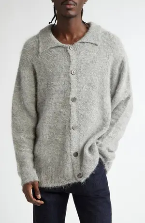 The Elder Statesman Drop Shoulder Cardigans For Men