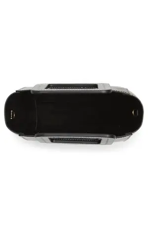 Staud Mini Shirley Leather Satchel - Black