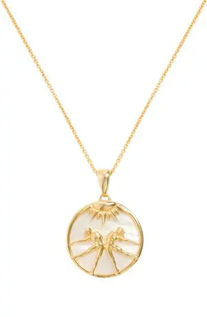 FREYA ROSE Zodiac Necklace - Gemini