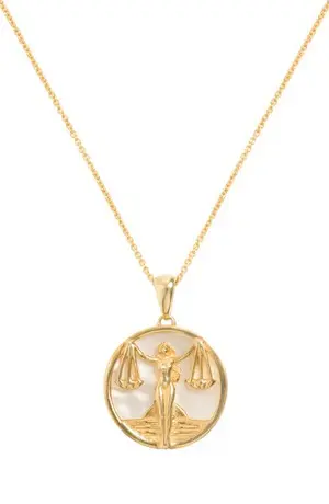 FREYA ROSE Zodiac Necklace - Libra