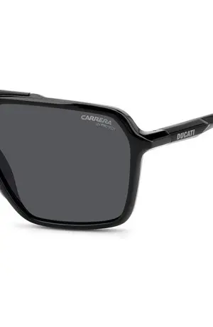 Carrera Eyewear X Ducati Rectangle Sunglasses - Black/ Grey