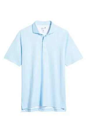 Johnnie-o Island Times Geo Print Performance Polo