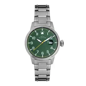 ELEVON Elevon Stealth Bracelet Watch With Date Green