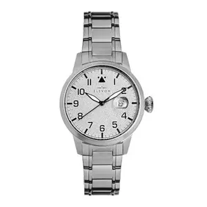 ELEVON Elevon Stealth Bracelet Watch With Date Silver