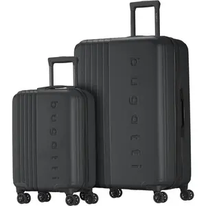 BUGATTI Classic 2-piece Hardside Luggage Set - Black