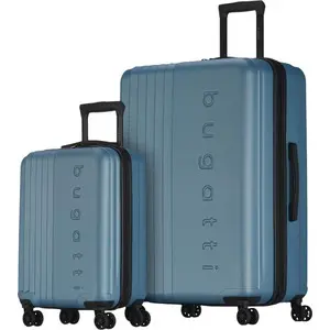 BUGATTI Classic 2-piece Hardside Luggage Set - Blue