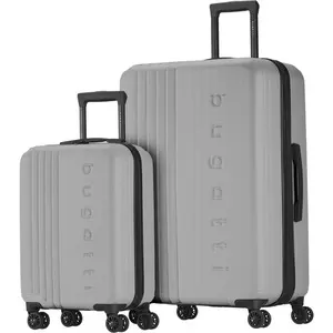 BUGATTI Classic 2-piece Hardside Luggage Set - Light Grey