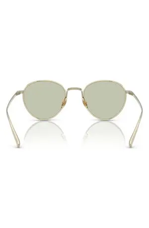 Oliver Spencer 49mm Phantos Sunglasses - Green Grad