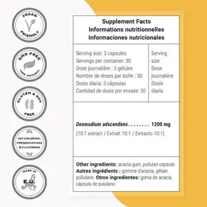 SUPERSMART Desmodium Liver Detox 1200mg