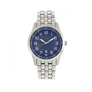 ELEVON Elevon Garrison Bracelet Watch With Date Silver/blue