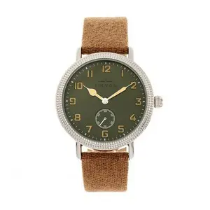 ELEVON Northrop Leather-band Watch - Camel/green