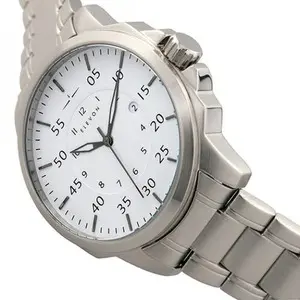 ELEVON Hughes Bracelet Watch With Date - Silver/white