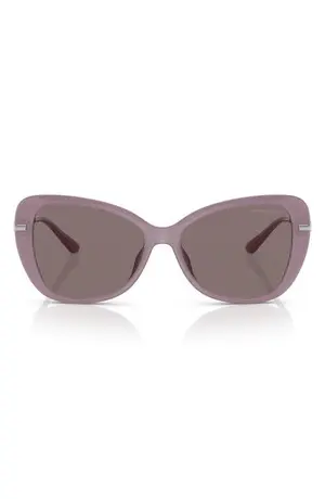 Michael Kors Michael Kors 56mm Butterfly Sunglasses Violet