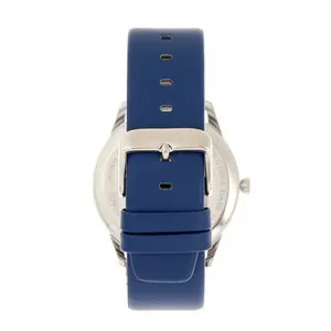 SIMPLIFY Leather-band Strap Watch - Blue
