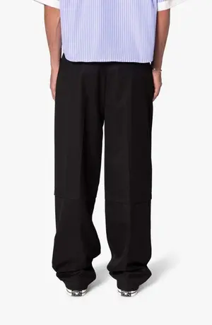 Mnml Hello Preppy Convertible Baggy Pants - Black