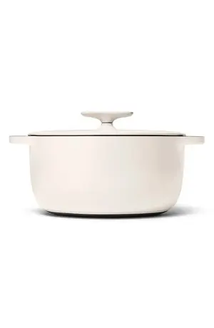 CARAWAY 6.5-quart Cast Iron Dutch Oven - Cream