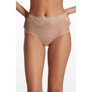 Commando Double Take High Waist Briefs Beige