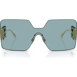 Versace Versace 42mm Square Sunglasses Blue