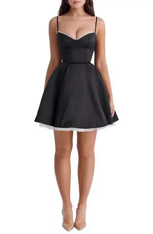 Fit and Flare Mini Dresses
