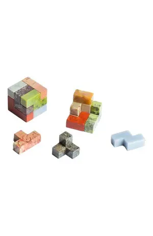 DAR PROYECTOS Soma Cube 3d Gemstone Puzzle