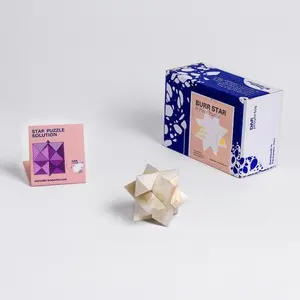 DAR PROYECTOS Burr Star Puzzle