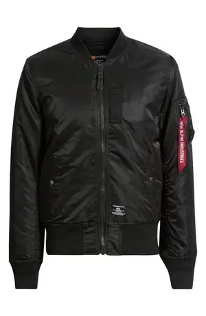 Alpha Industries Ma-1 Mod Flight Jacket - Black