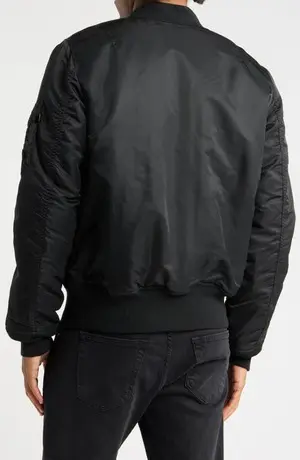 Alpha Industries Ma-1 Mod Flight Jacket - Black