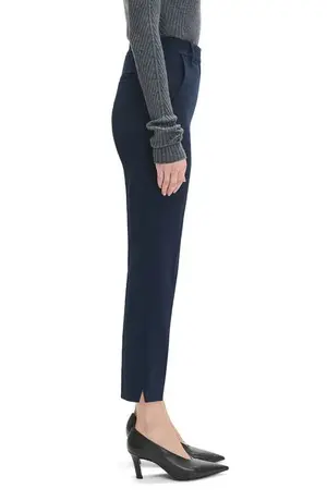 FAVORITE DAUGHTER High-waist Ankle Cigarette Pants - Navy
