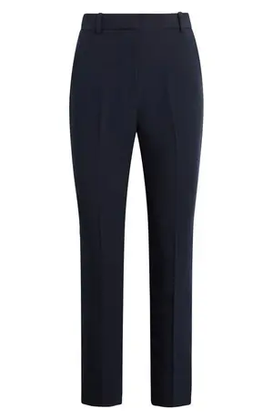 FAVORITE DAUGHTER High-waist Ankle Cigarette Pants - Navy