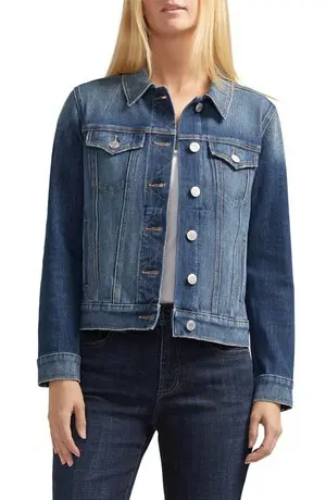 Jag Kiara Distressed Denim Jacket