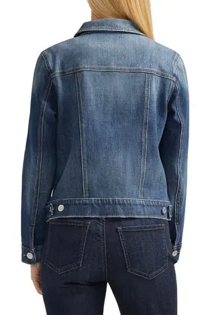 Jag Kiara Distressed Denim Jacket