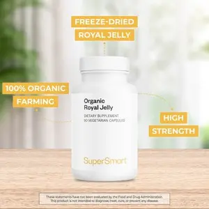 SUPERSMART Organic Royal Jelly 300mg