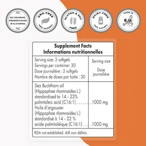 SUPERSMART Sea Buckthorn Extract 1000mg