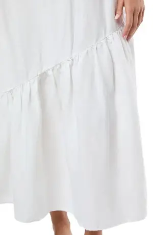 Onia Air Linen Maxi Dress - White
