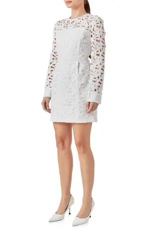 Endless Rose Floral Lace Mini Dress