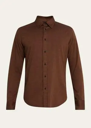 Rag & Bone Tomlin Stretch Dobby Shirt Clay