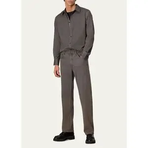 Rag & Bone Tomlin Stretch Dobby Shirt - Mdblue