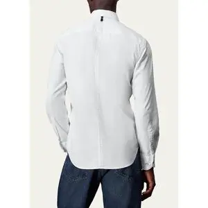 Rag & Bone Tomlin Stretch Dobby Shirt - Mdblue