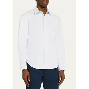 Rag & Bone Tomlin Stretch Dobby Shirt - Mdblue