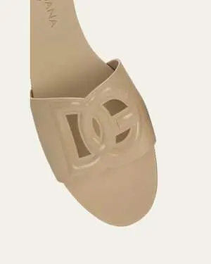 Dolce & Gabbana Cut-out Sandals - Beige