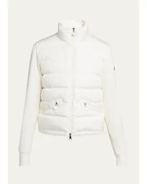 Moncler Quilted Nylon Cardigan