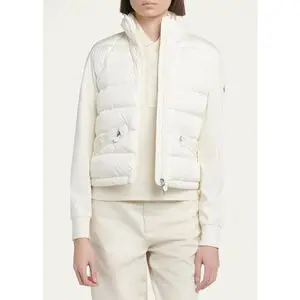 Moncler Quilted Nylon Cardigan