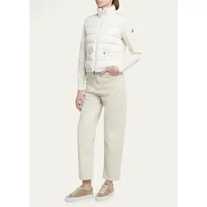 Moncler Quilted Nylon Cardigan