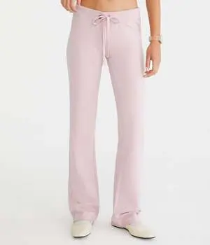 Aéropostale Solid Fit & Flare Sweatpants - Multi