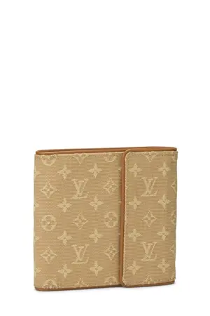 LOUIS VUITTON Monogram Mini Lin Porte Billets Cartes Credit Wallet