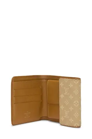 LOUIS VUITTON Monogram Mini Lin Porte Billets Cartes Credit Wallet
